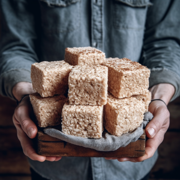 Lions Mane Rice Krispie Squares – Misty Day Plant Potions