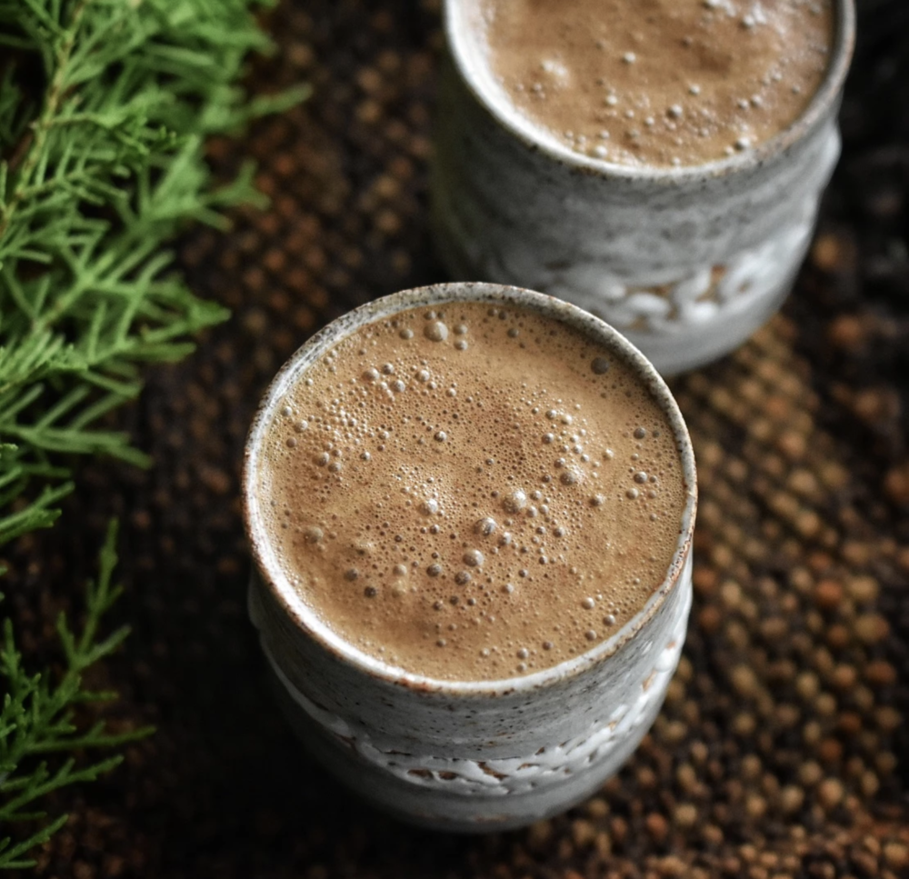 Tahini Cordyceps Hot Chocolate – Misty Day Plant Potions